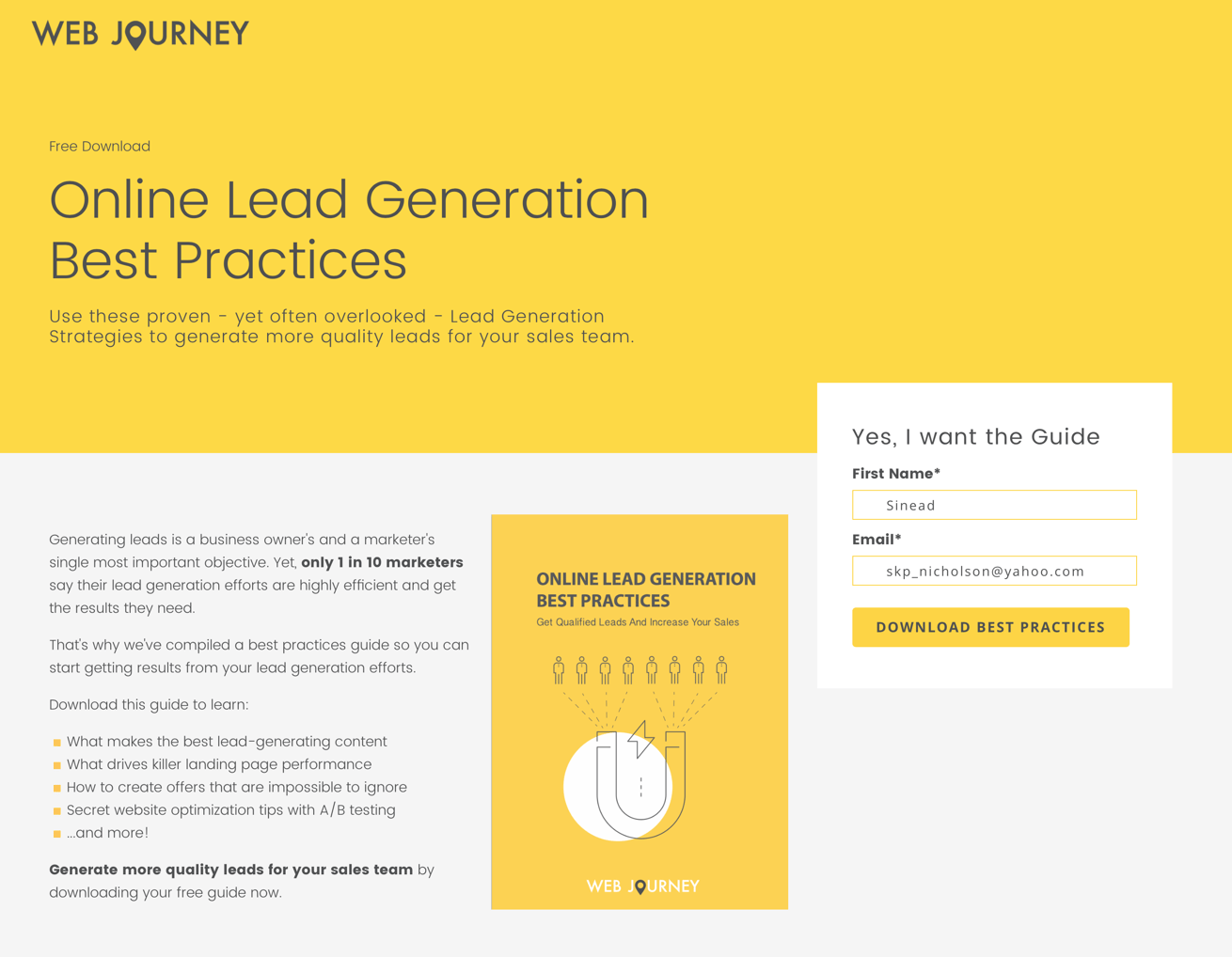 How To Run An Inbound Marketing Campaign | Web Journey